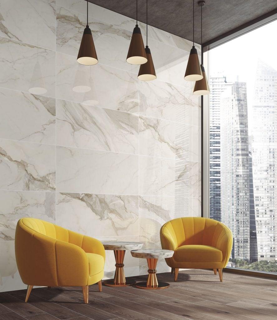 Calacatta Porcelain Tile | M2 Tile & Stone
