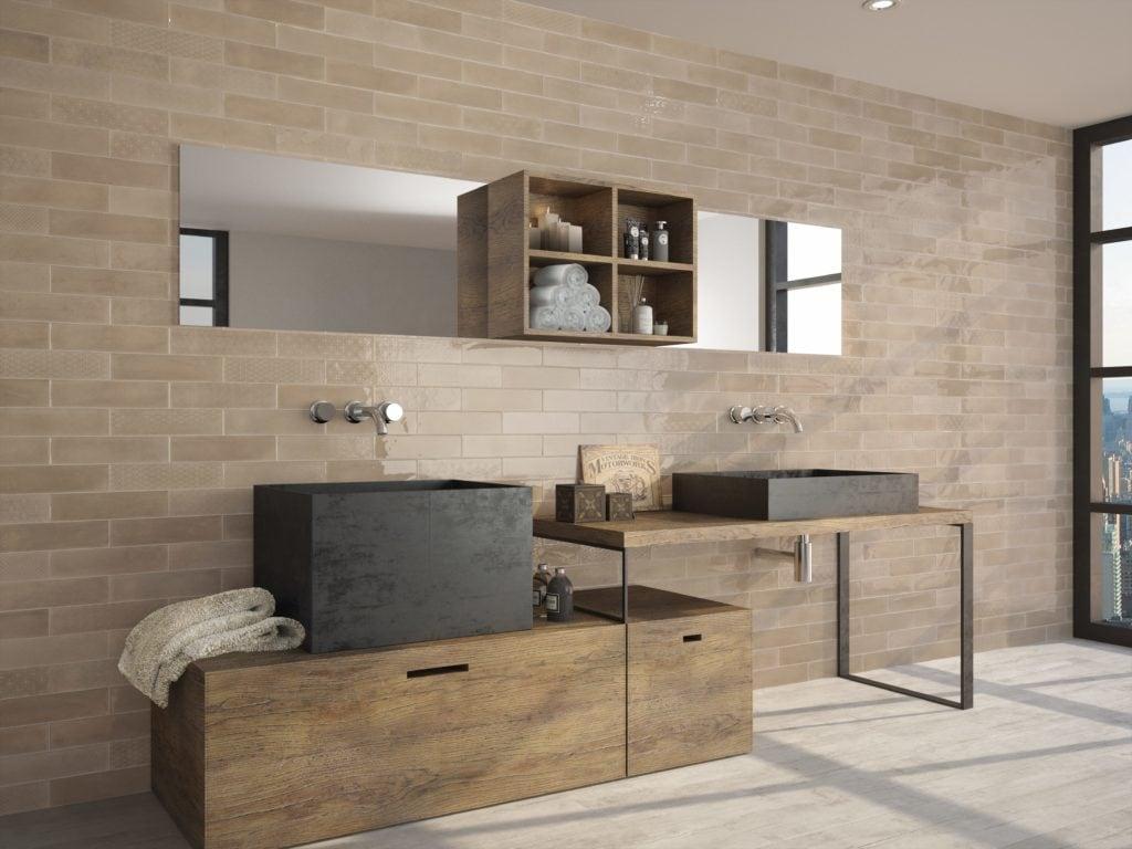 Opal Patterned, Subway Ceramic Tile | M2 Tile & Stone