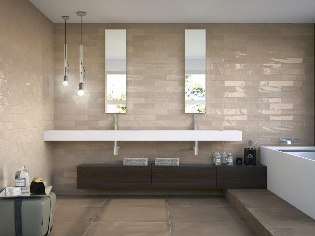 Opal Patterned, Subway Ceramic Tile | M2 Tile & Stone