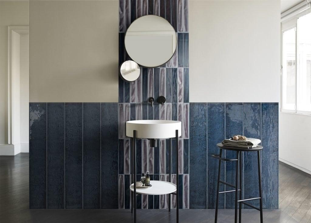 Acqua Crackled Ceramic Tile | M2 Tile & Stone