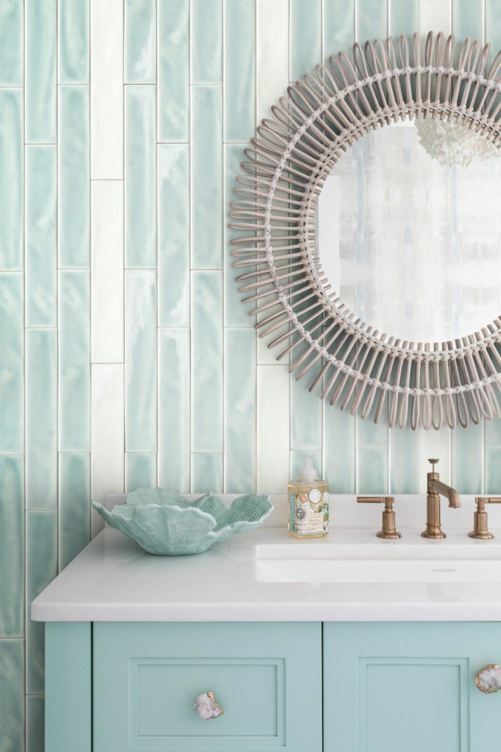Acqua Crackled Ceramic Tile | M2 Tile & Stone